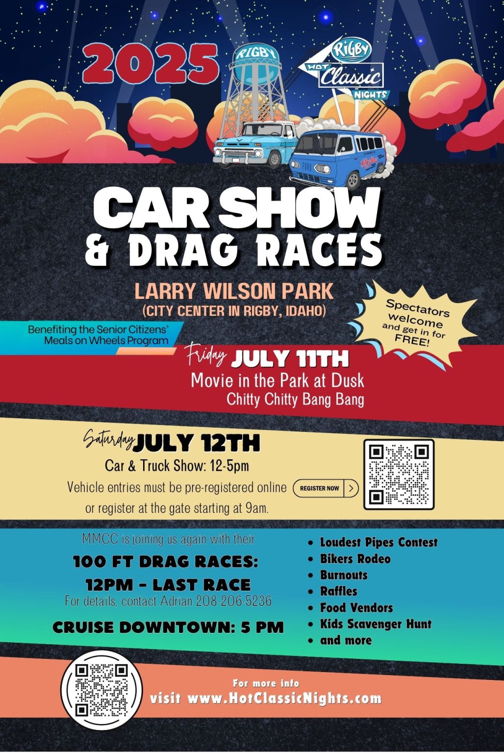 Hot Classic Nights 2025 - Rigby's Classic Car Show